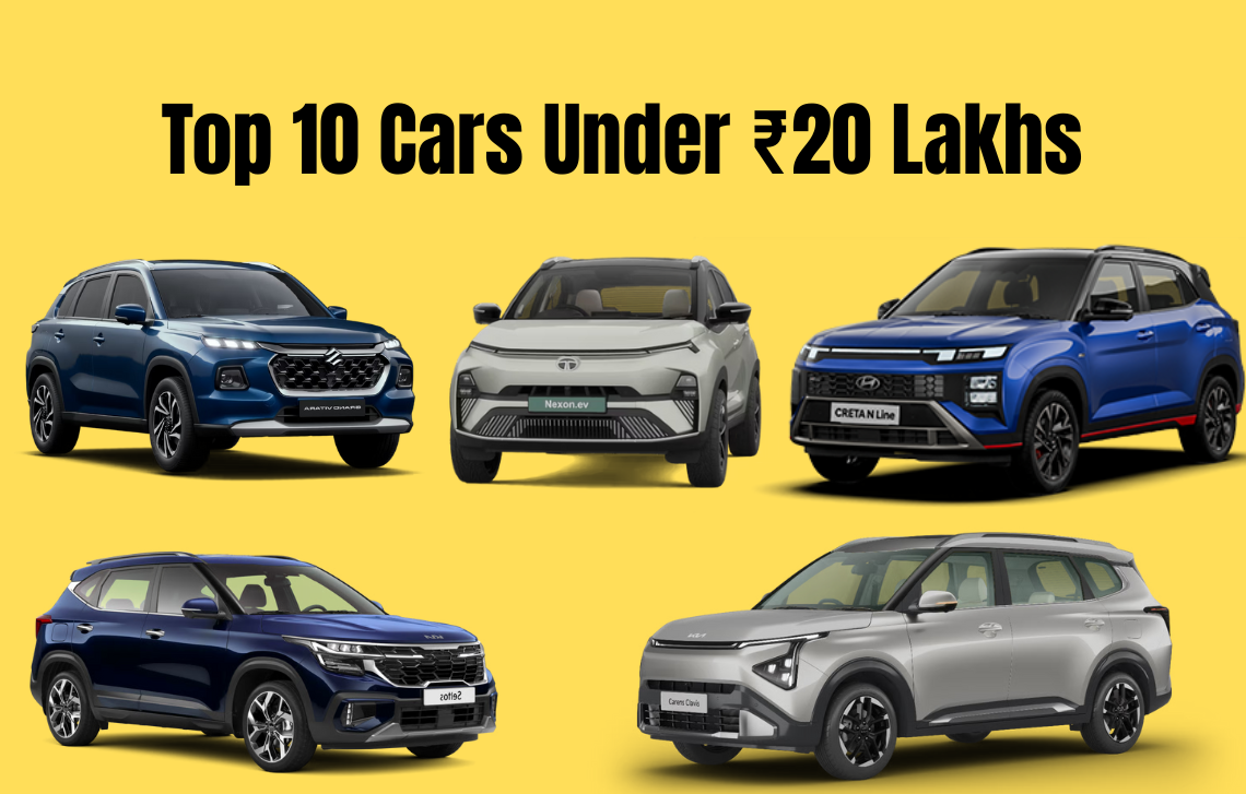 Top 10 Cars Under ₹20 Lakhs in India (2025 Edition) - Gaadi Buzz