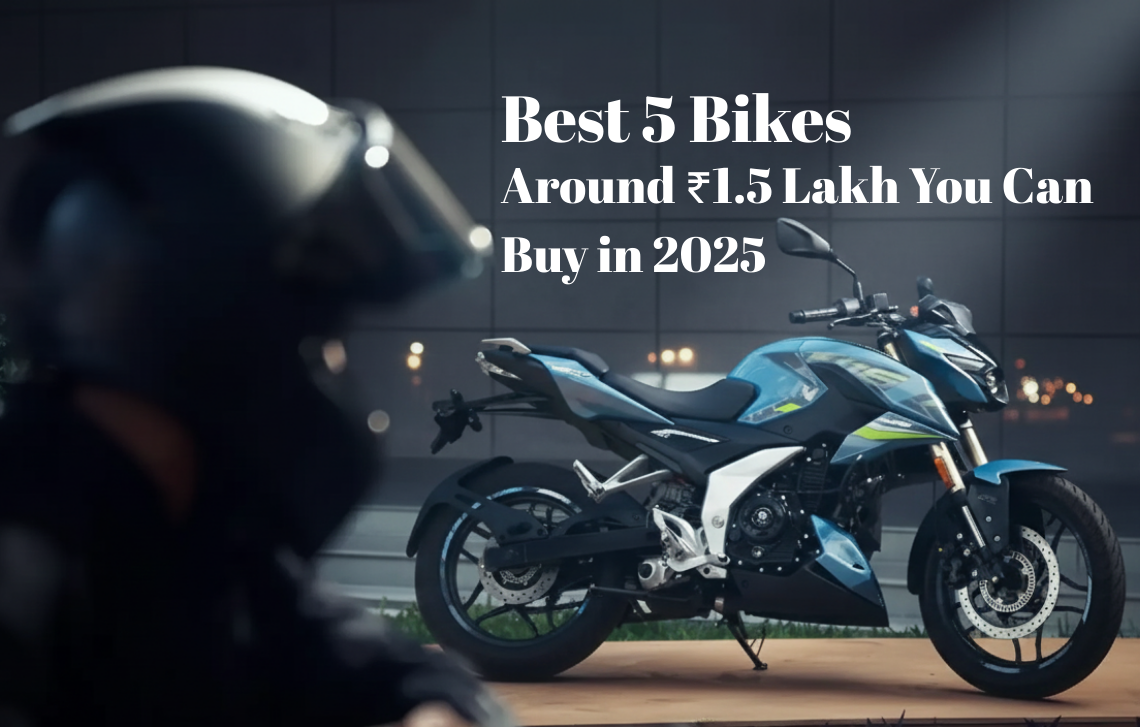 Top 5 Best Bikes Under ₹1.5 Lakh in India for 2025 - Gaadibuzz